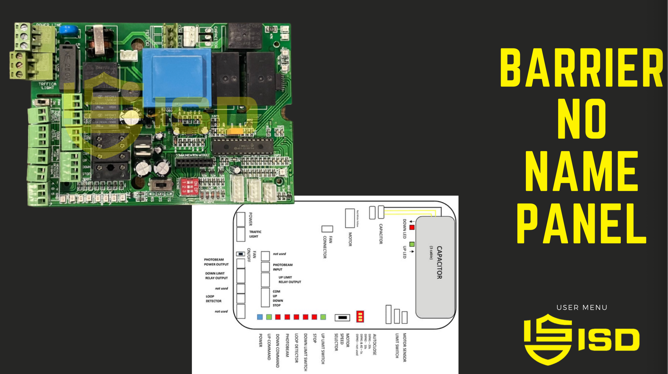 barrier Gate Panel Connectivity connection – Hikvision Malaysia by ISD